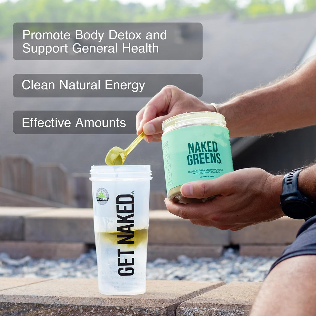 NAKED Super Greens Powder smoothie boost