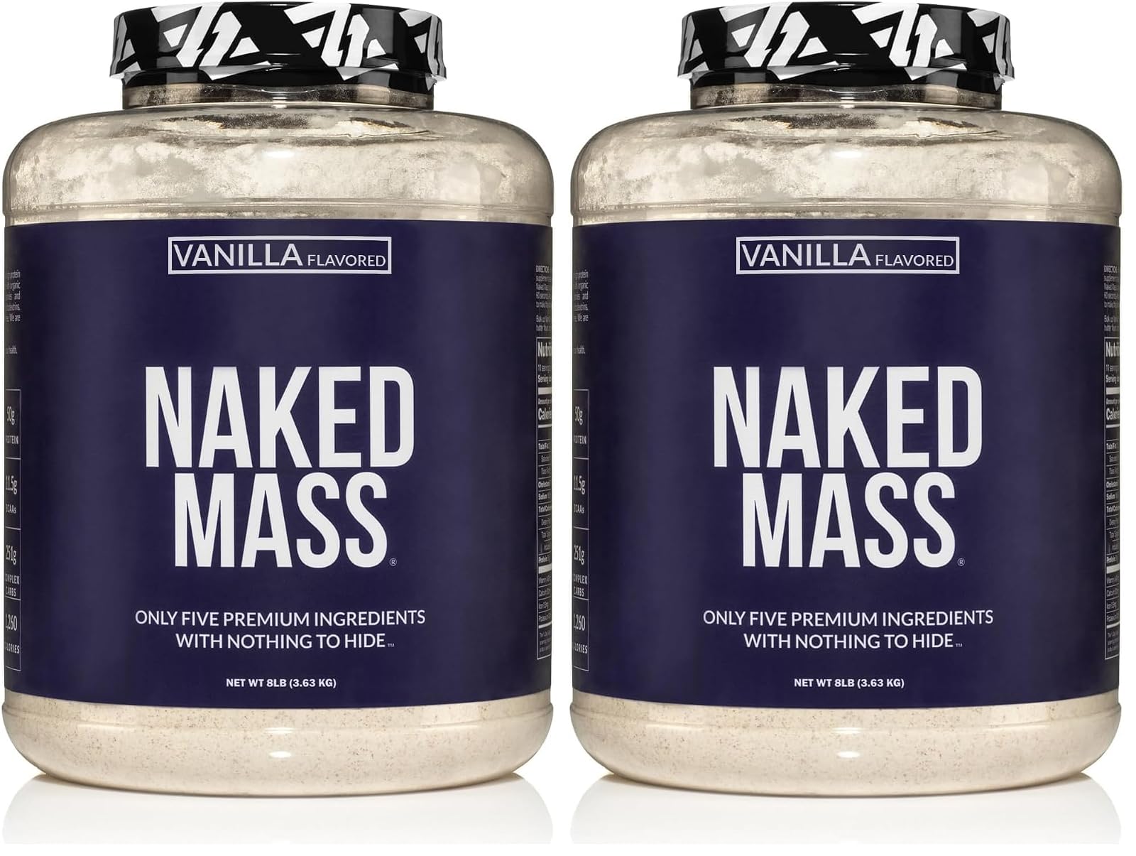 NAKED Vanilla Mass protein powder