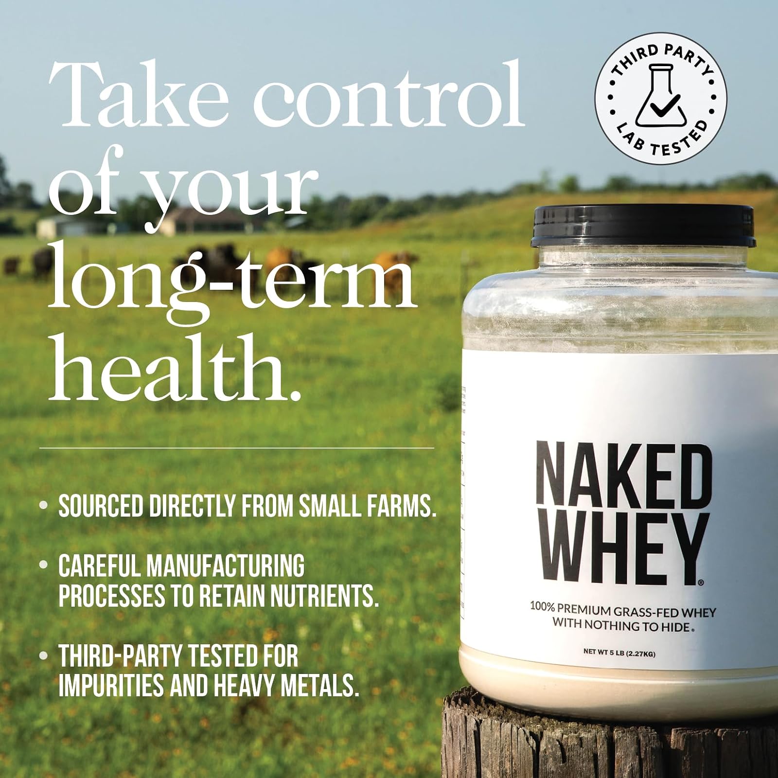 NAKED vanilla protein for smoothies and shakes