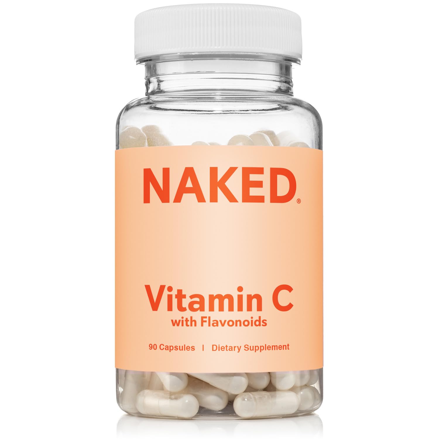 NAKED Vitamin C 500 mg capsules
