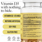 NAKED Vitamin D3 for bone health