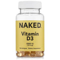 NAKED Vitamin D3 softgels for immunity