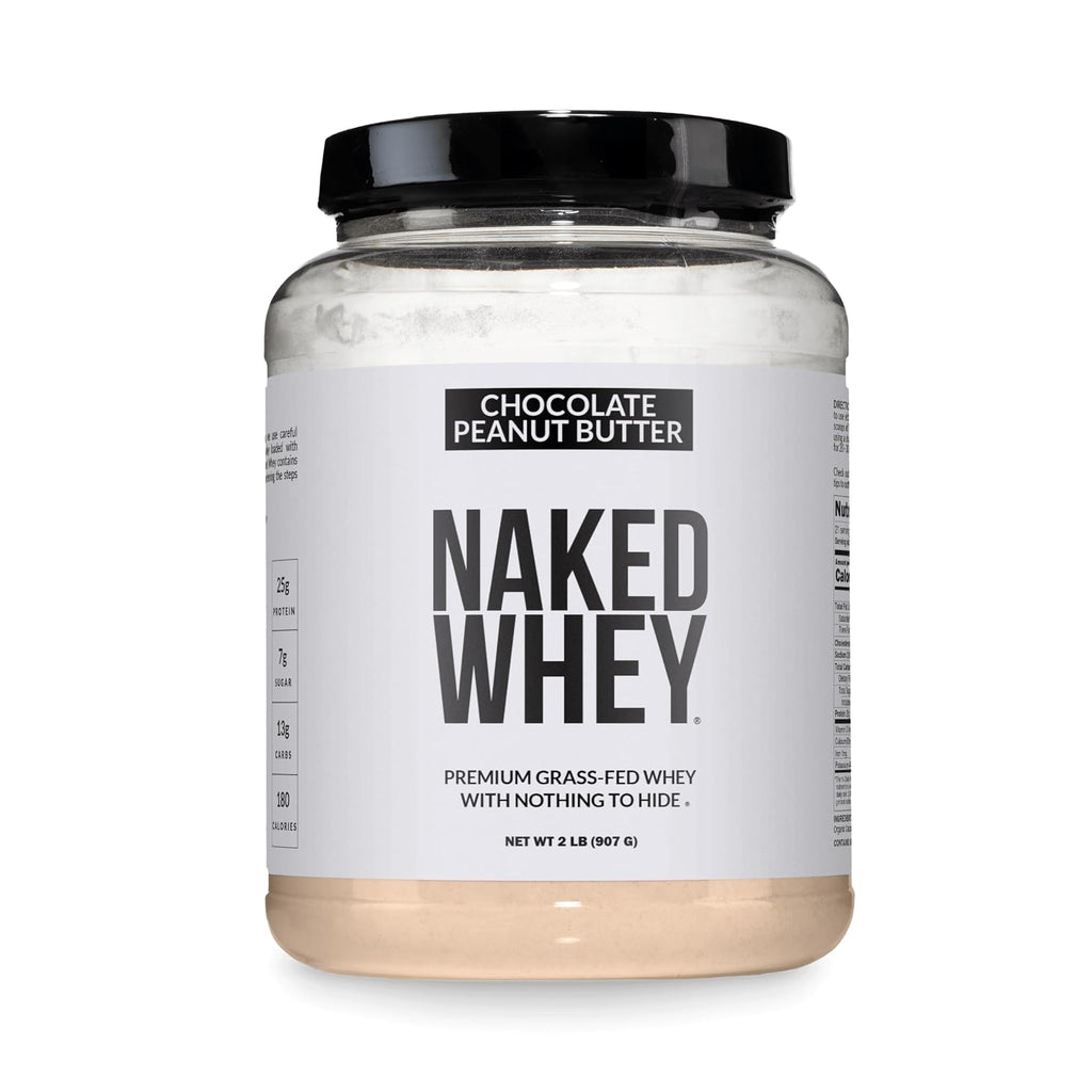 NAKED whey protein chocolate peanut butter