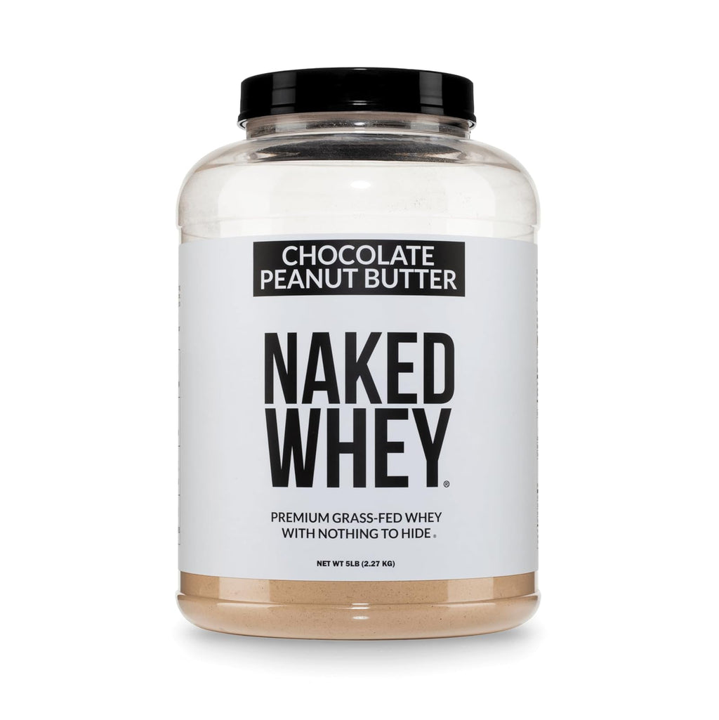 NAKED whey protein chocolate peanut butter