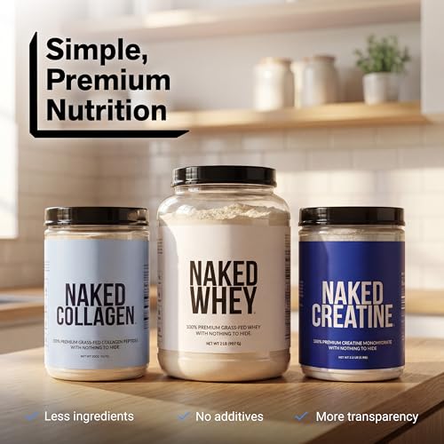 NAKED whey protein for daily protein boost