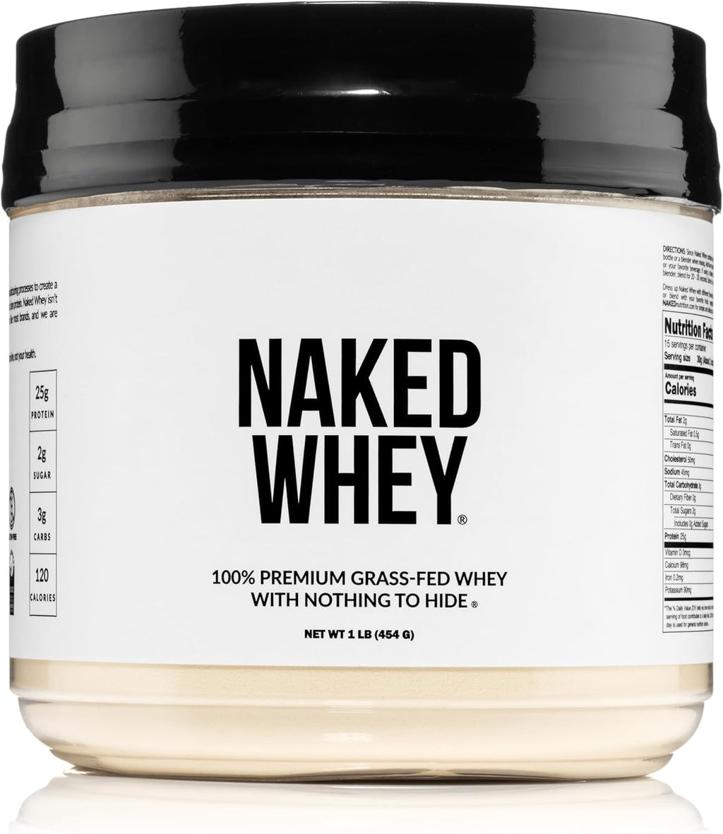 NAKED whey protein powder for muscle gain