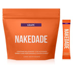 Nakedade Grape electrolyte powder sticks