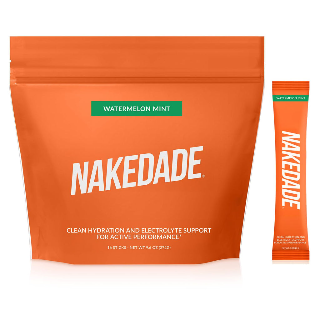 Nakedade Watermelon Mint electrolyte powder