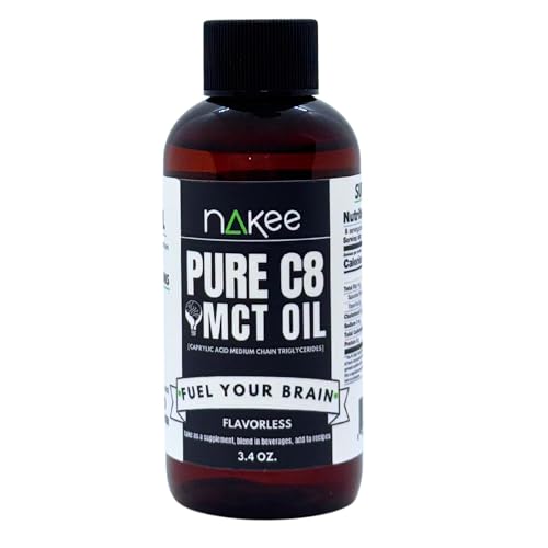 Nakee MCT oil for energy boost