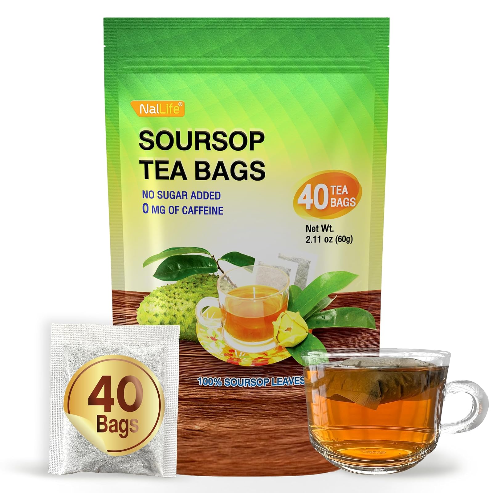 NalLife soursop leaves herbal tea