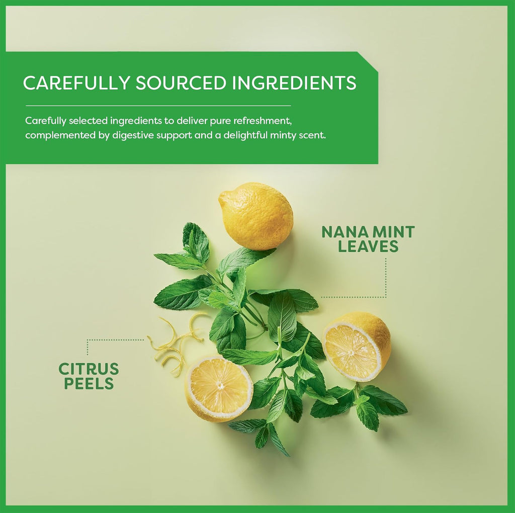 Nana Mint & Lemon tea infusion
