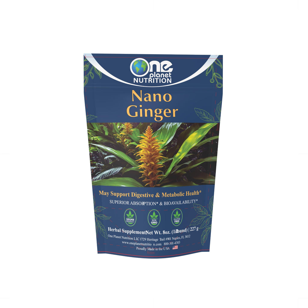 Nano ginger root for digestion