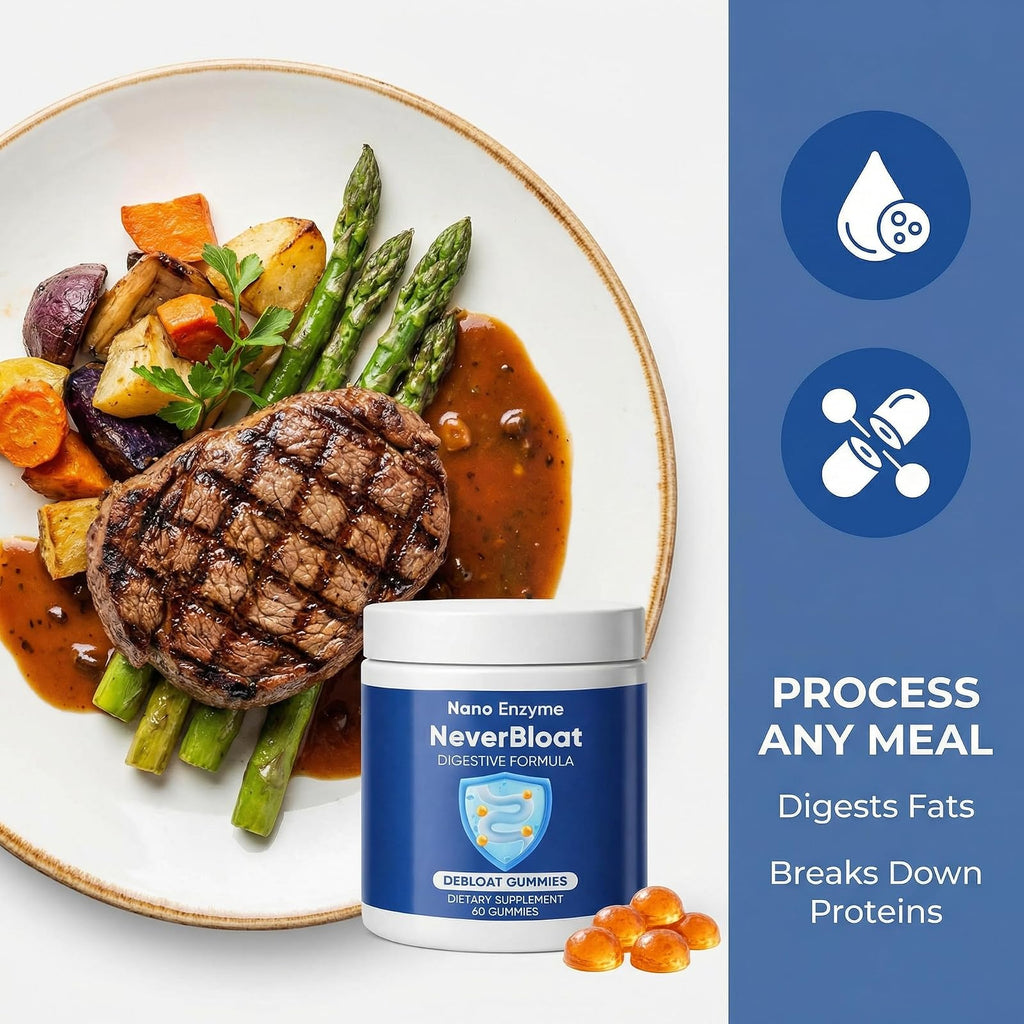 Nano gummies for healthy digestive balance