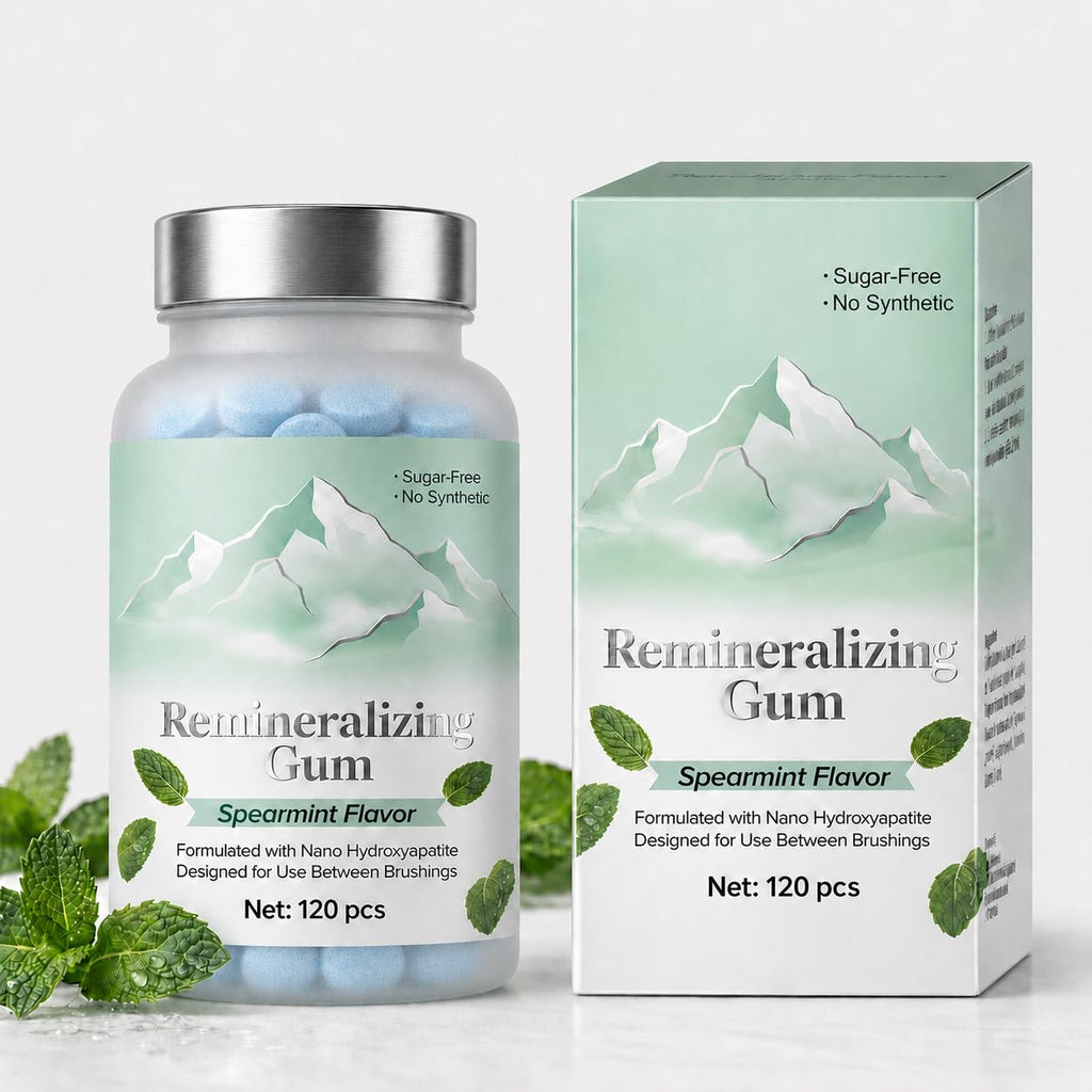 Nano Hydroxyapatite chewing gum for dental health