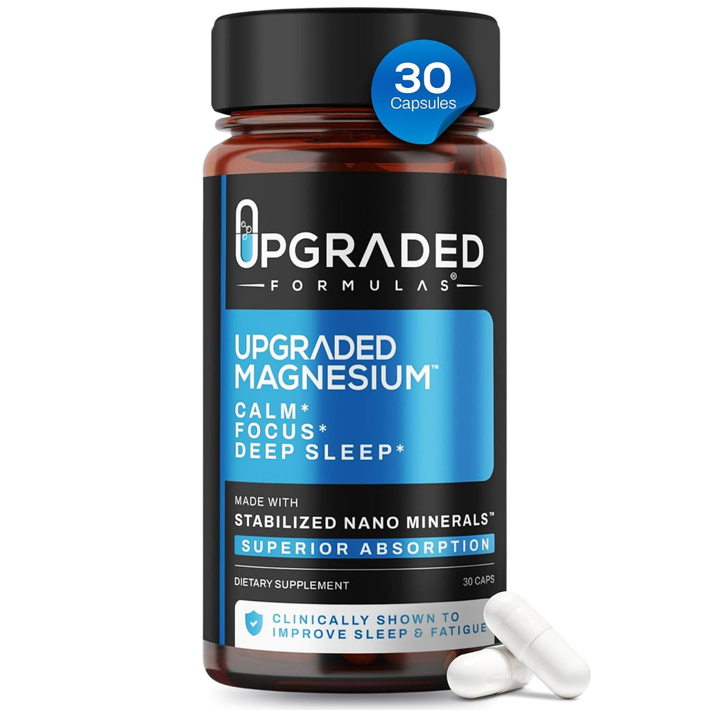 nano magnesium capsules for relaxation