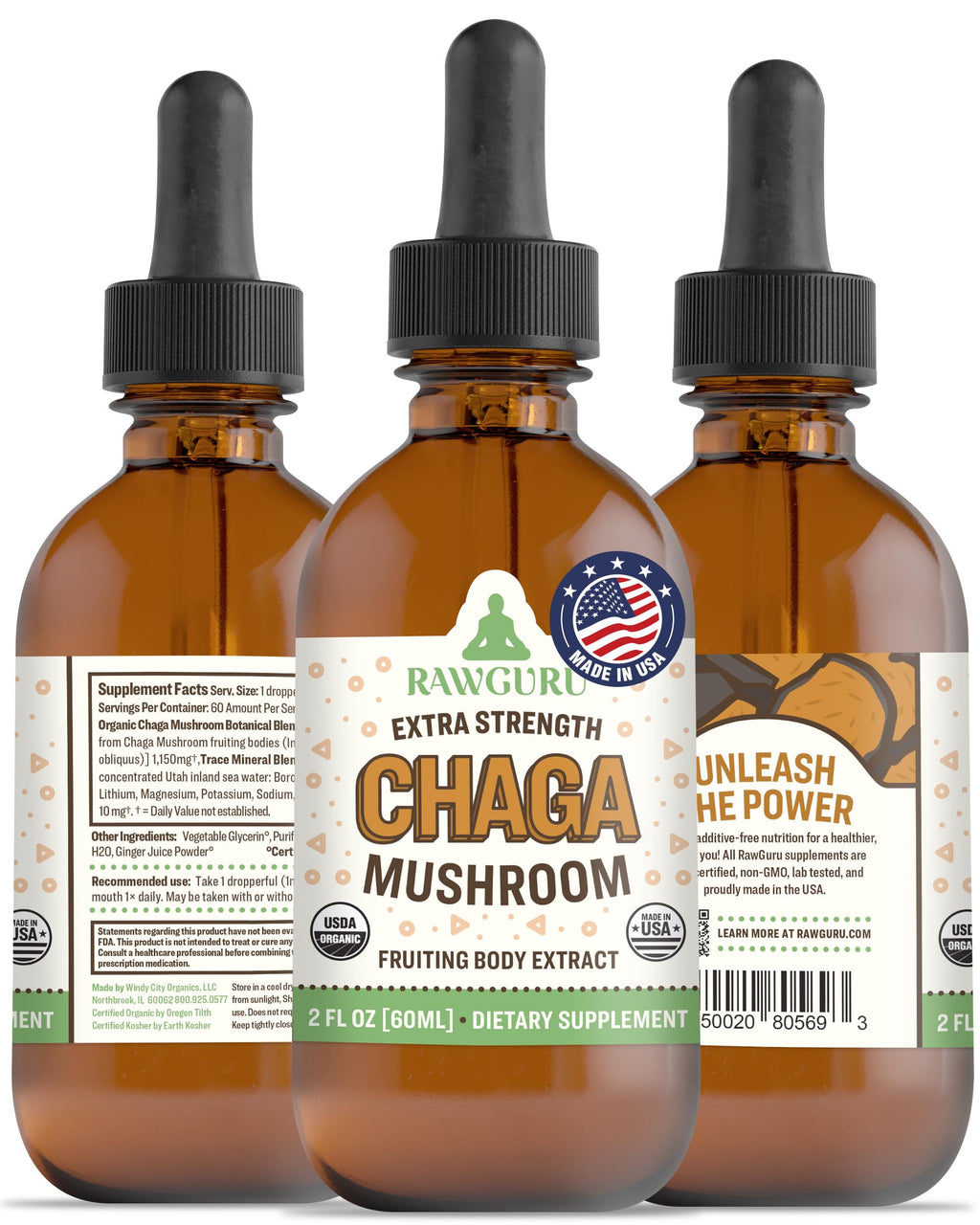 Nano-processed chaga extract for cognitive support