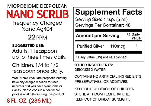 Nano Scrub with essential trace minerals