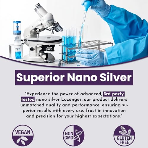 Nano Silver Lozenges for daily use