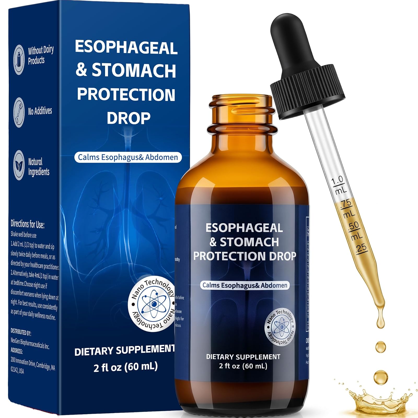 Nano-Soothe esophageal health capsules