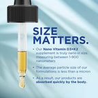 Nanoceutical Solutions Vitamin D3 dosage
