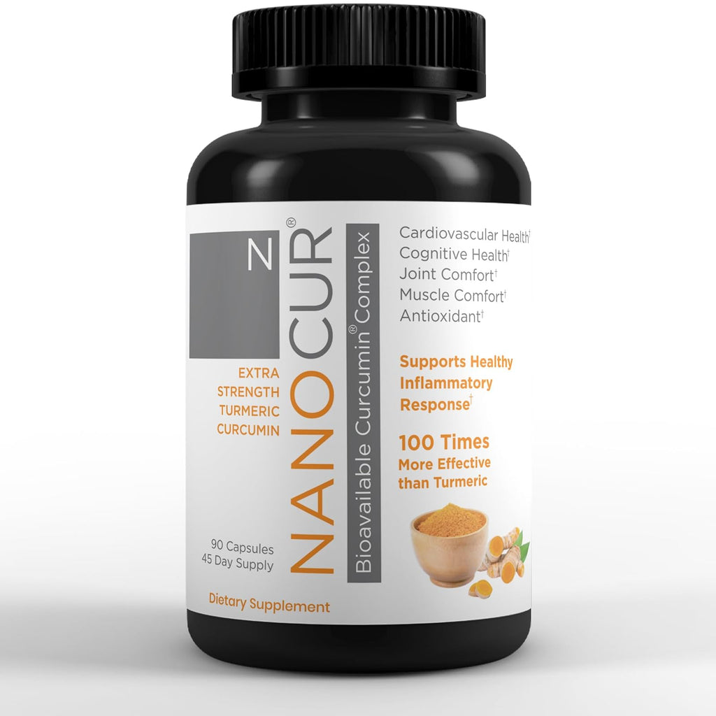 Nanocurcumin turmeric capsules for wellness