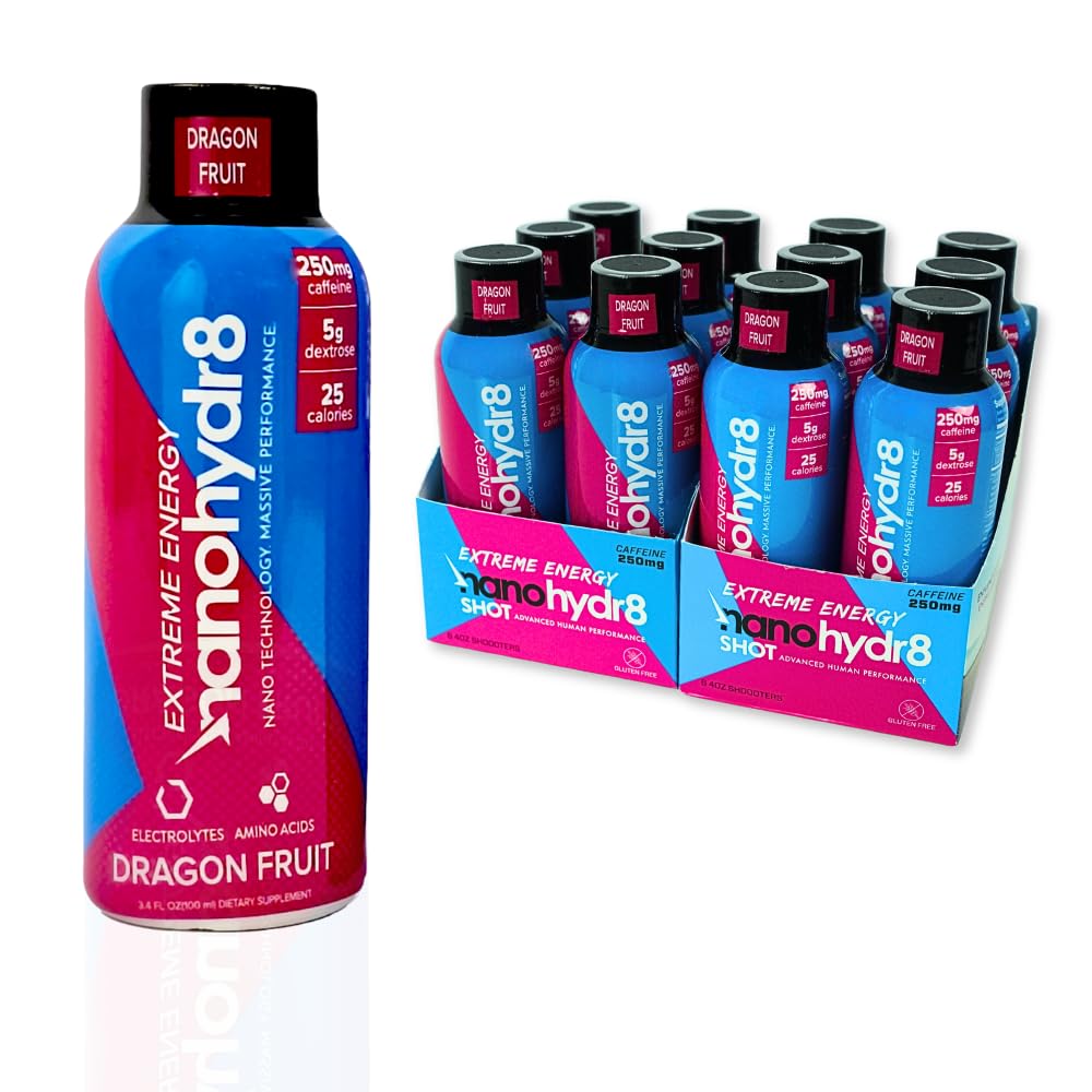 Nanohydr8 energy drink shooter