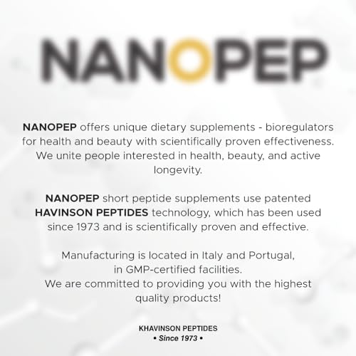 Nanopep Cronorex for energy and vitality
