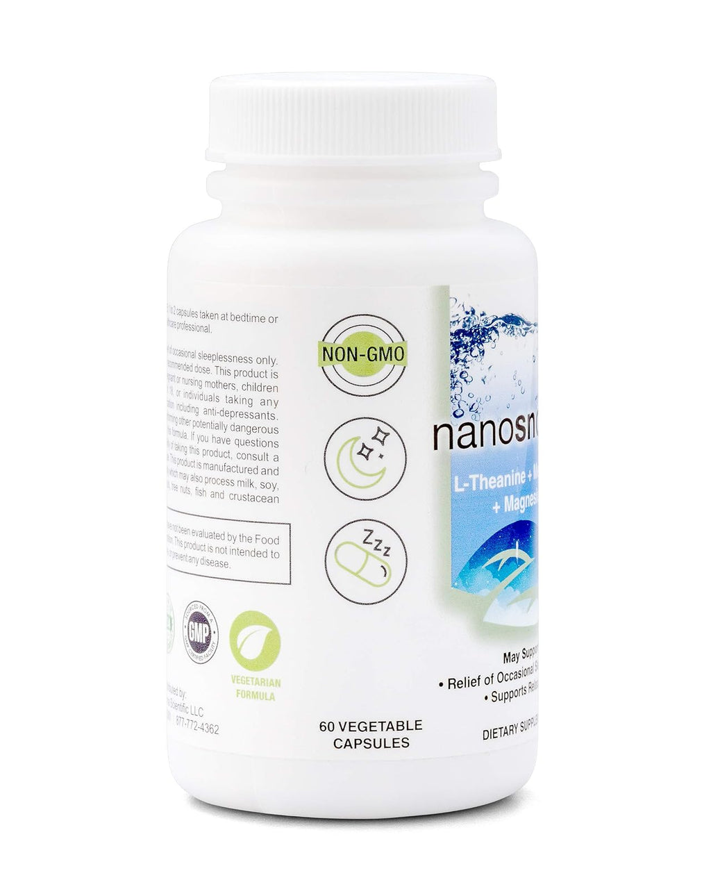 NanoSnooze capsules for restful sleep