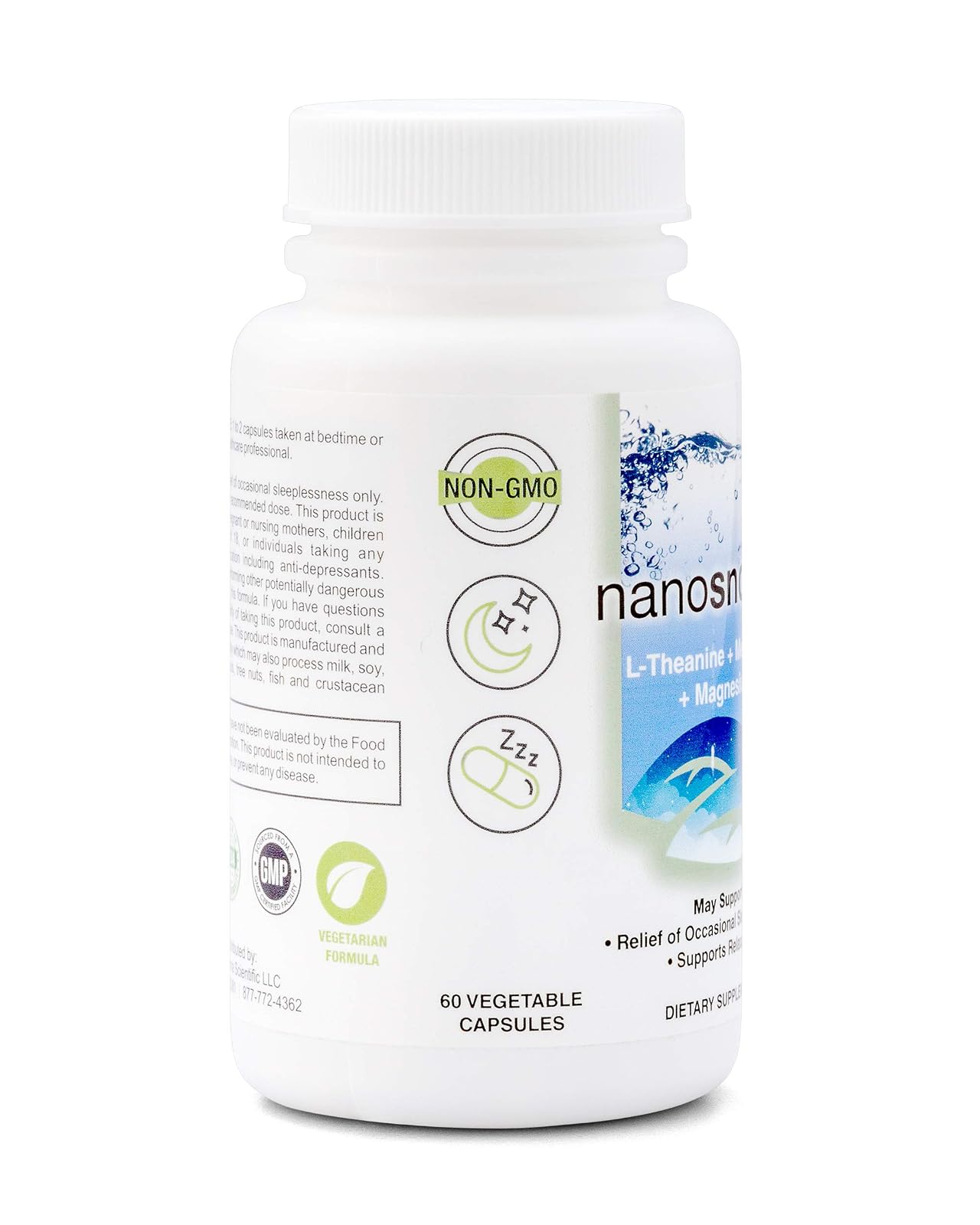 NanoSnooze capsules for restful sleep