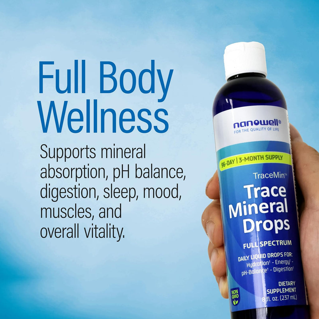 Nanowell drops enhance mineral absorption