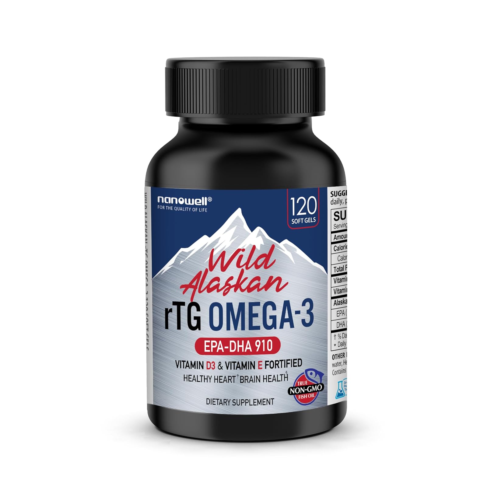 NANOWELL fish oil softgels