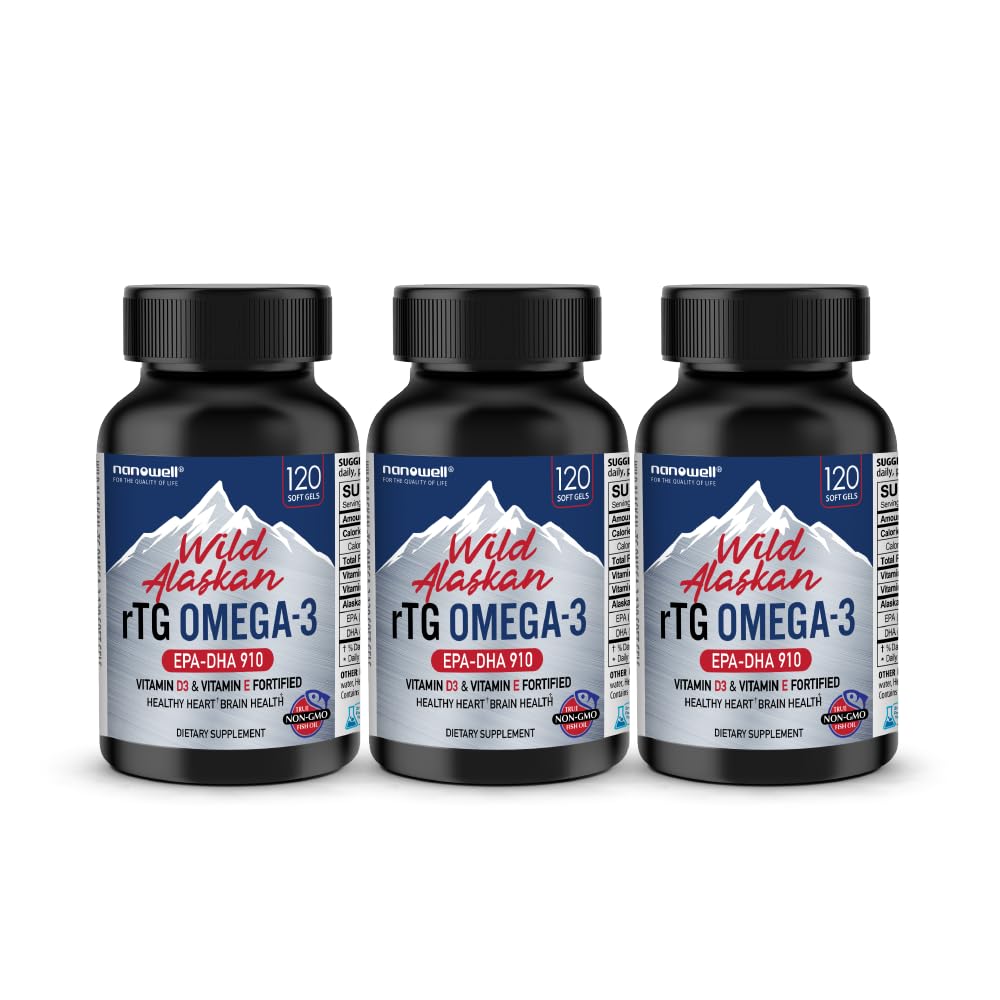 NANOWELL Omega-3 fish oil benefits