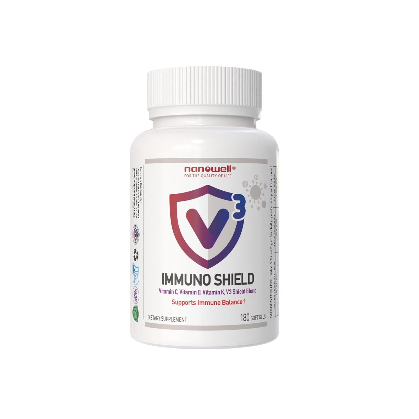 NANOWELL V3 Immuno Shield softgels