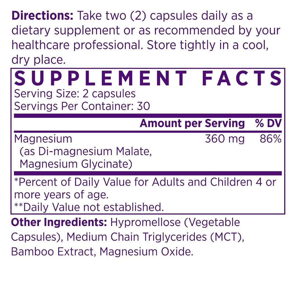 NAOMI magnesium malate capsules