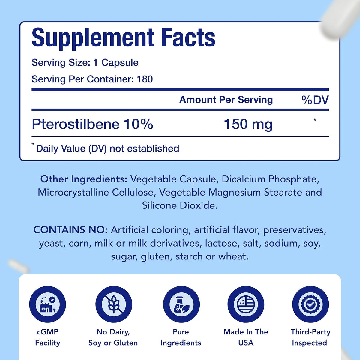 NasaBeahava pterostilbene for cellular support