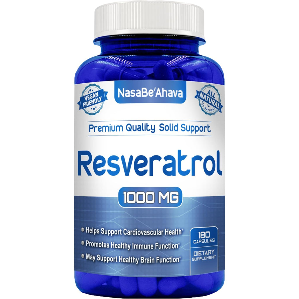 NasaBeahava Resveratrol 1000 mg capsules