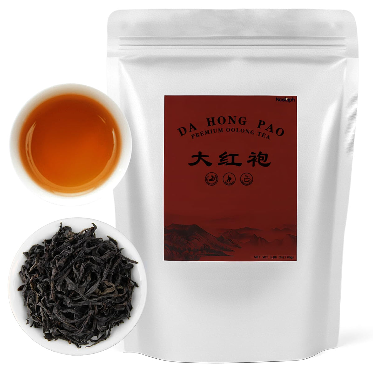 NASLAPH Dahongpao Oolong Tea loose leaf