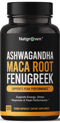 Natgrown ashwagandha capsules for stress relief