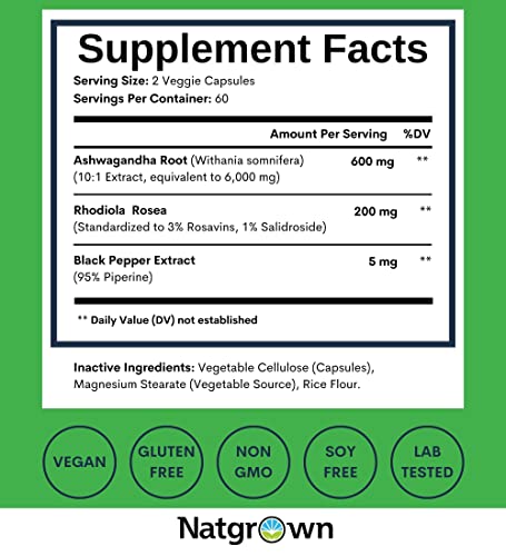 Natgrown ashwagandha for mood enhancement