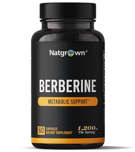 Natgrown berberine supplement for gut health