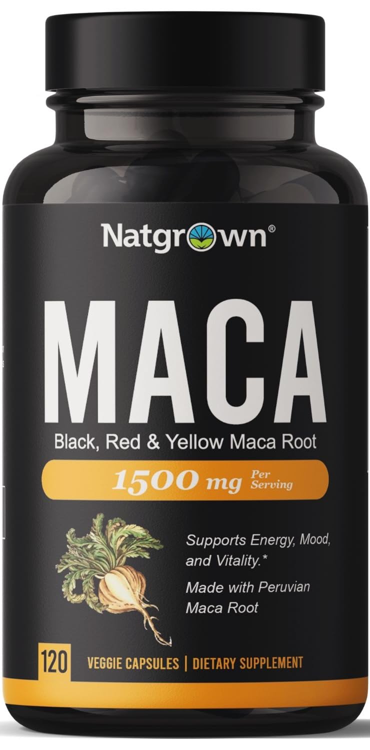 Natgrown organic maca root capsules