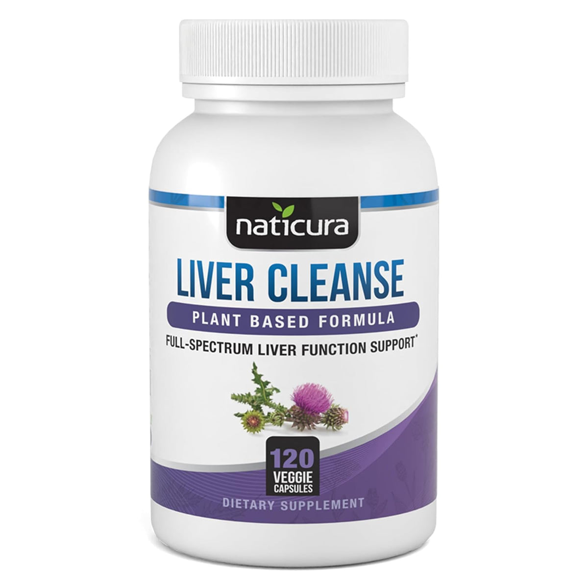 Naticura milk thistle detox capsules