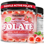NATISLAND folate gummies for women
