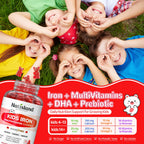 NATISLAND iron gummies for healthy kids