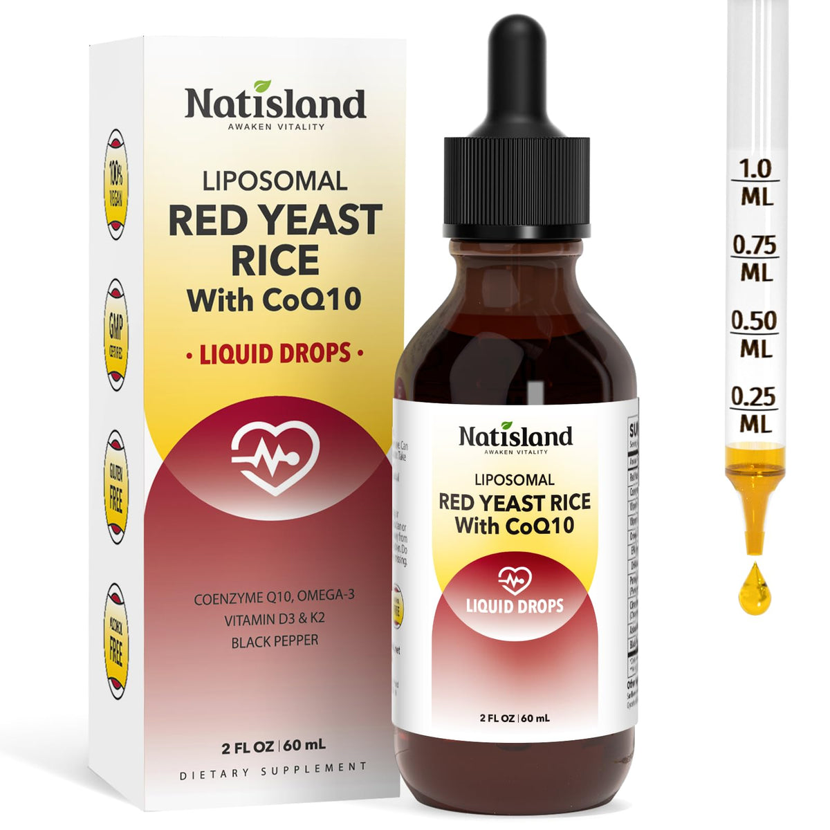 NATISLAND Red Yeast Rice benefits