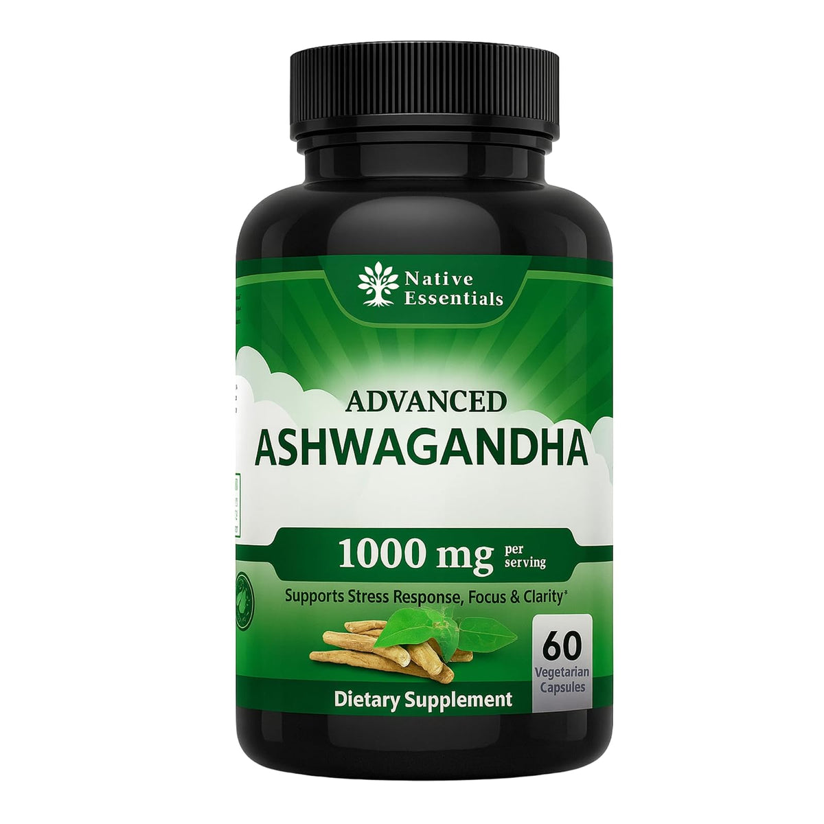 Native Essentials Ashwagandha capsules