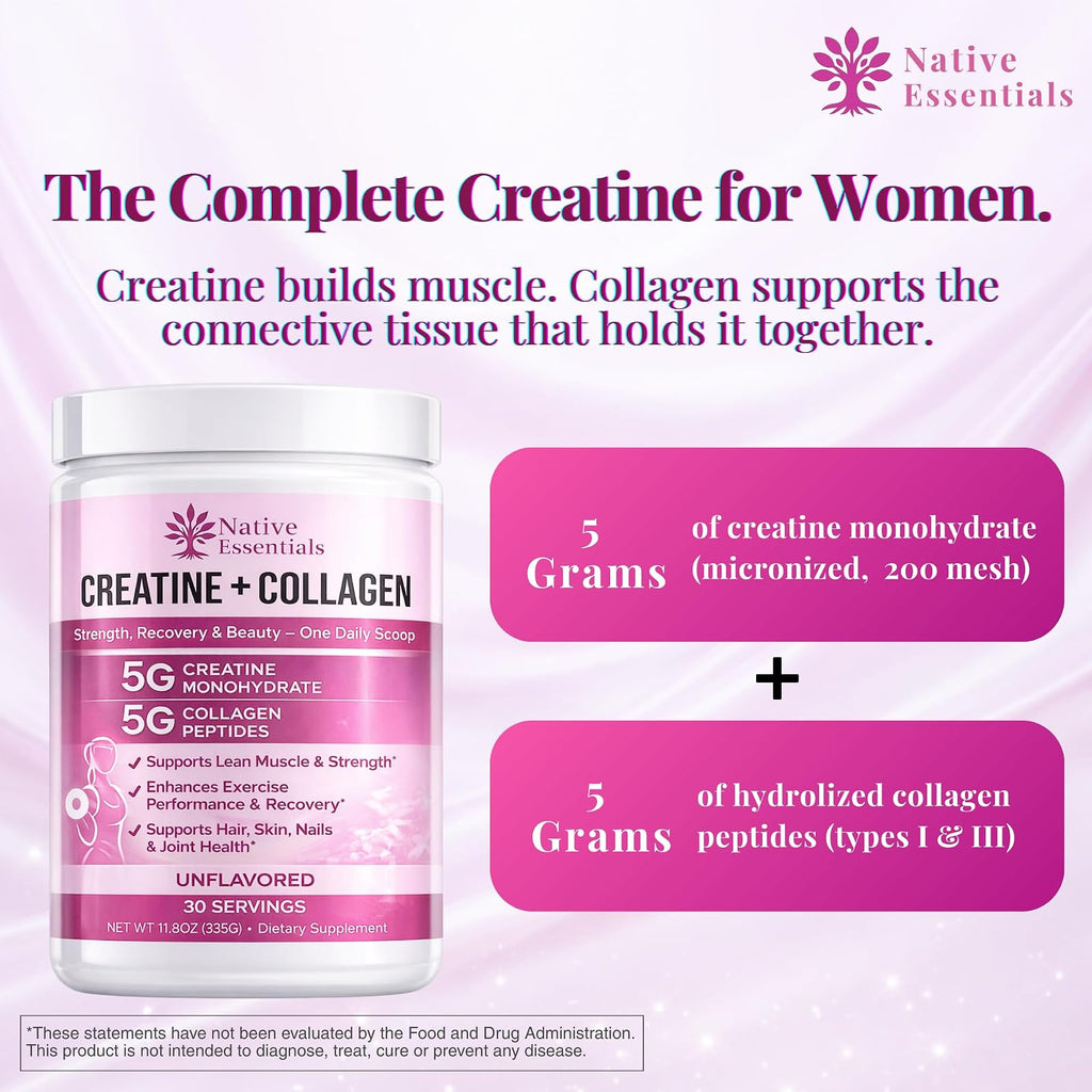 Native Essentials creatine blend benefits