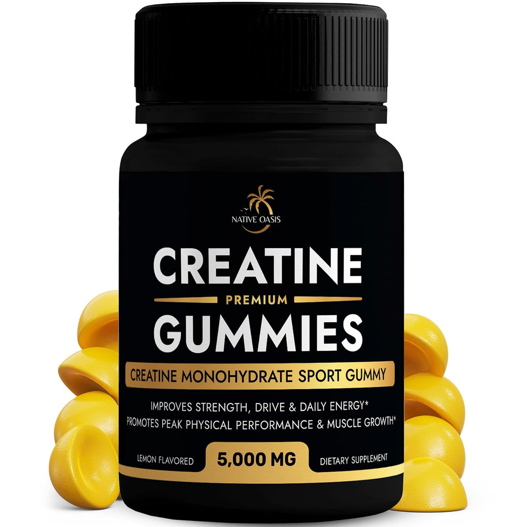 Native Oasis creatine gummies for energy