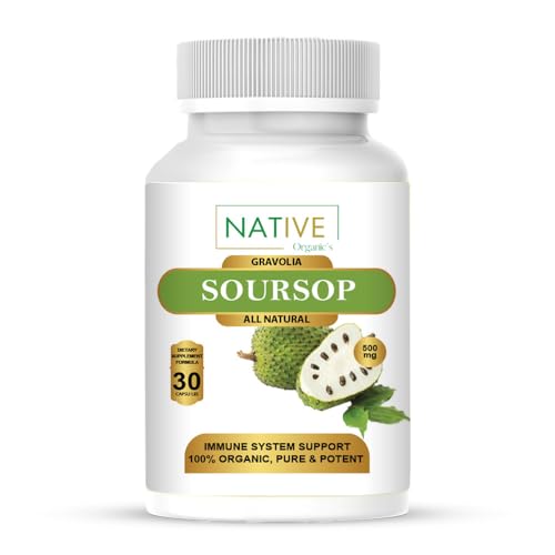 Native Organic Soursop capsules for immunity