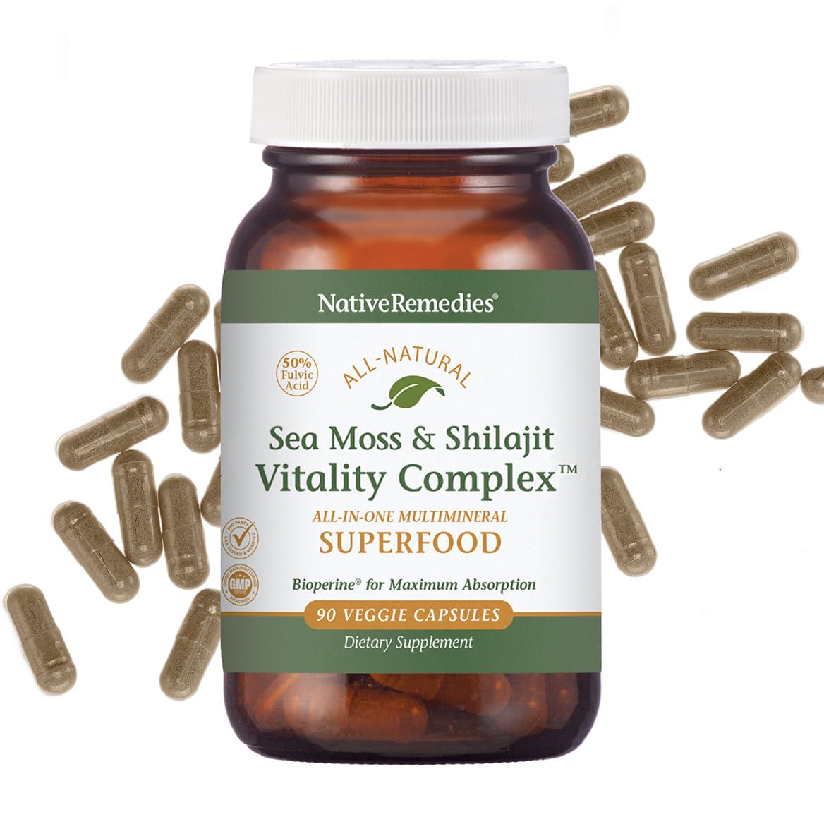 Native Remedies sea moss capsules